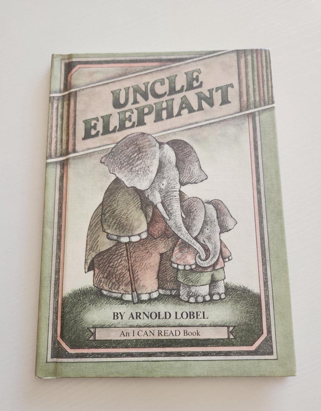 Uncle Elephant by Arnold Lobel -- 1981 Vintage Children's I Can Read Book -- Bedtime Stories ...