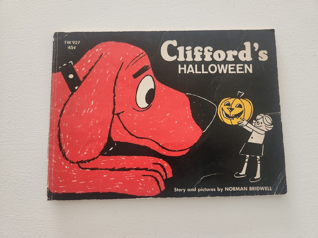 Clifford's Halloween by Norman Bridwell -- 1969 Vintage Children's ...