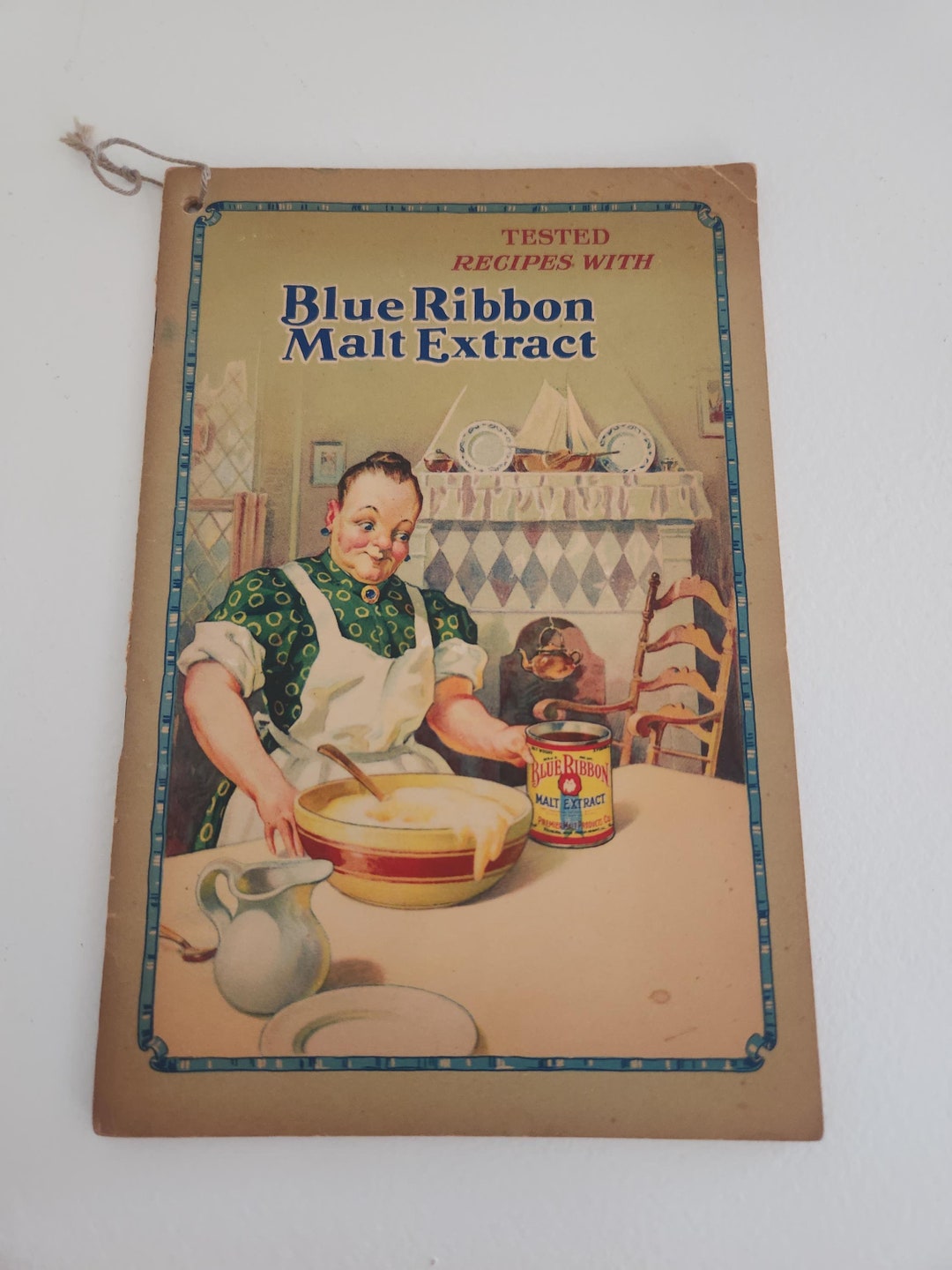 Blue Ribbon Malt Extract to the Housewives of America 1928 Antique ...