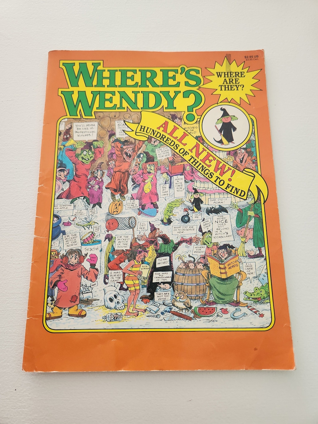 Where's Wendy by Anthony Tallarico 1991 Vintage Children's Book Seek ...