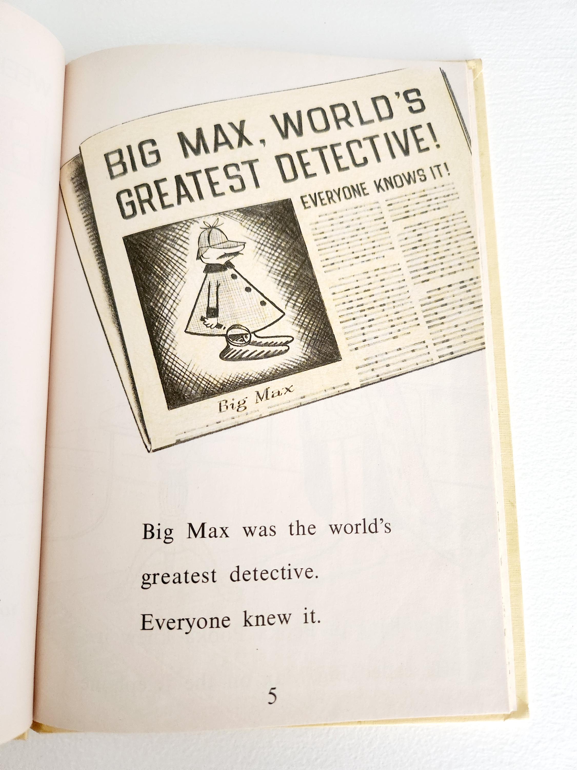 Big Max - 1965 Vintage Children's Detective Book - Etsy