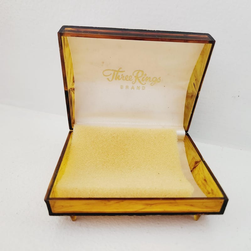 Tortoise Shell Wood Box - Etsy