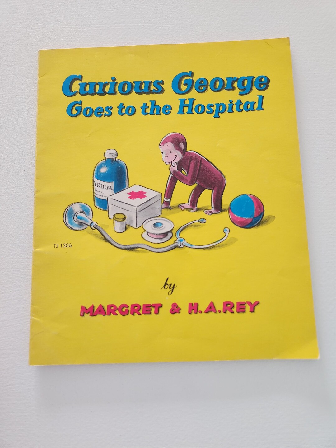 Curious George Goes to the Hospital by H.A. Rey 1974 Vintage Children's ...