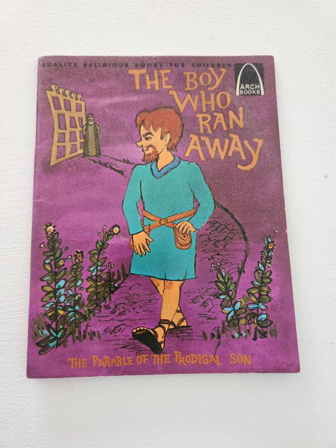 The Boy Who Ran Away by Irence Emer -- Vintage Religious Children Book ...