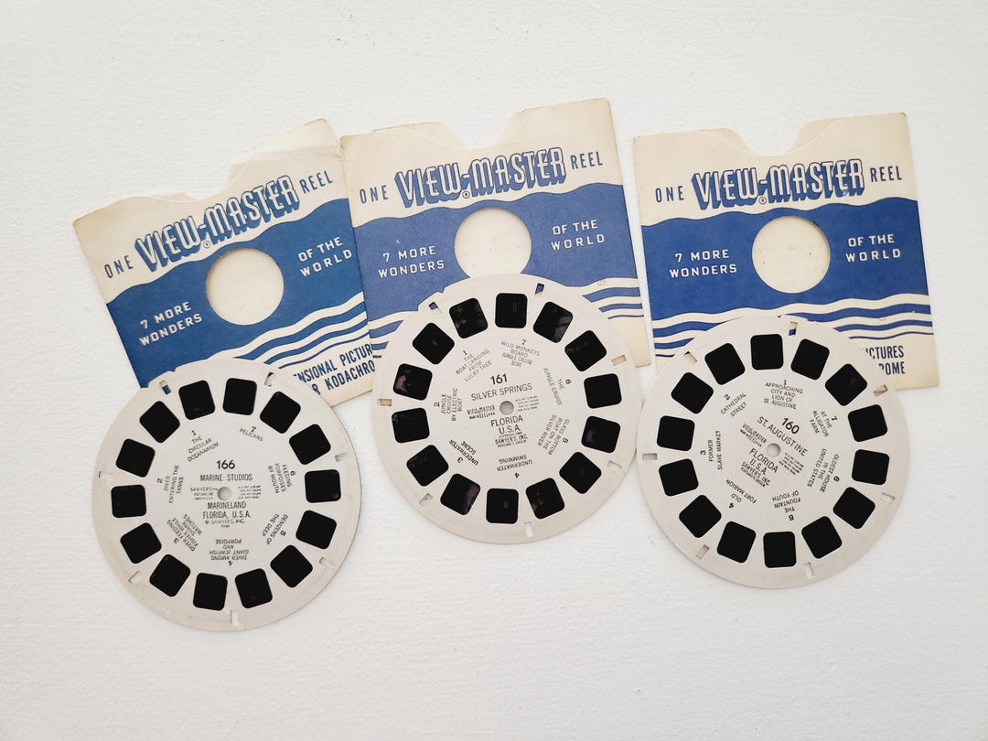 Vintage View Master Reel Slides - Wonders of the World View Master ...