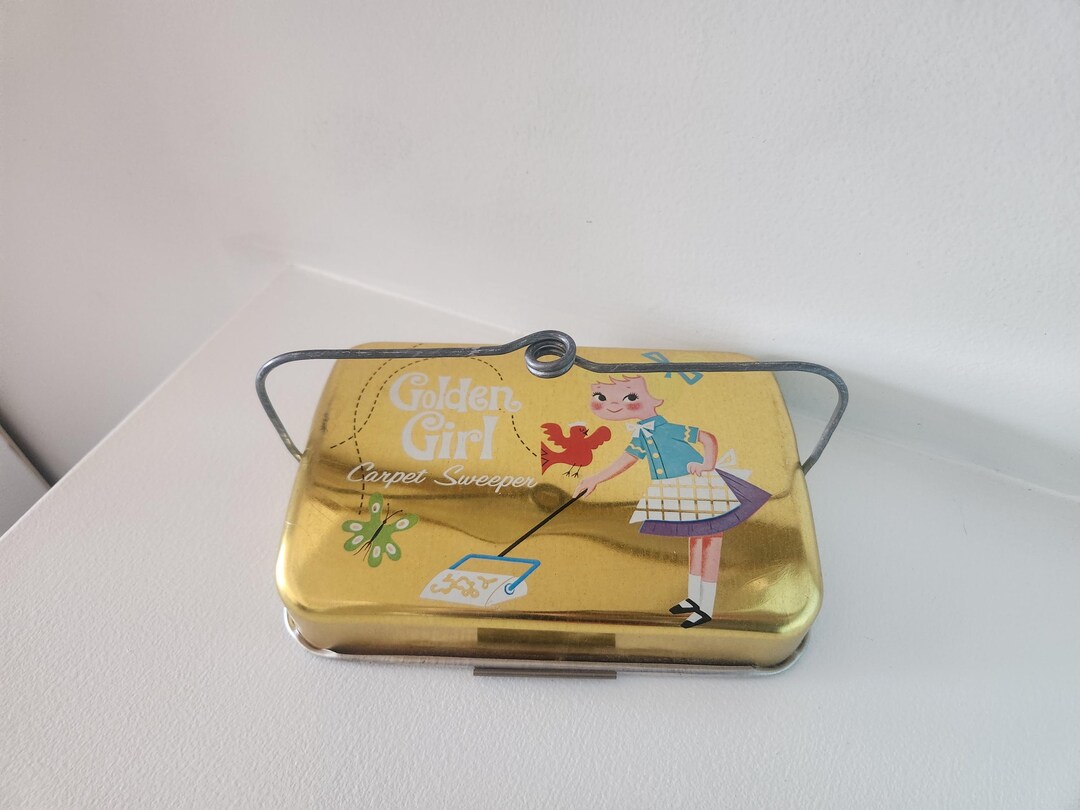 Vintage Norstar Golden Girl Toy Carpet Sweeper - Retro Children's ...