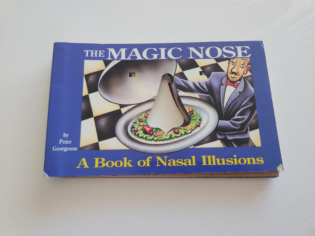 The Magic Nose A Book of Nasal Illusions by Peter Georgeson -- 3-D Eye ...