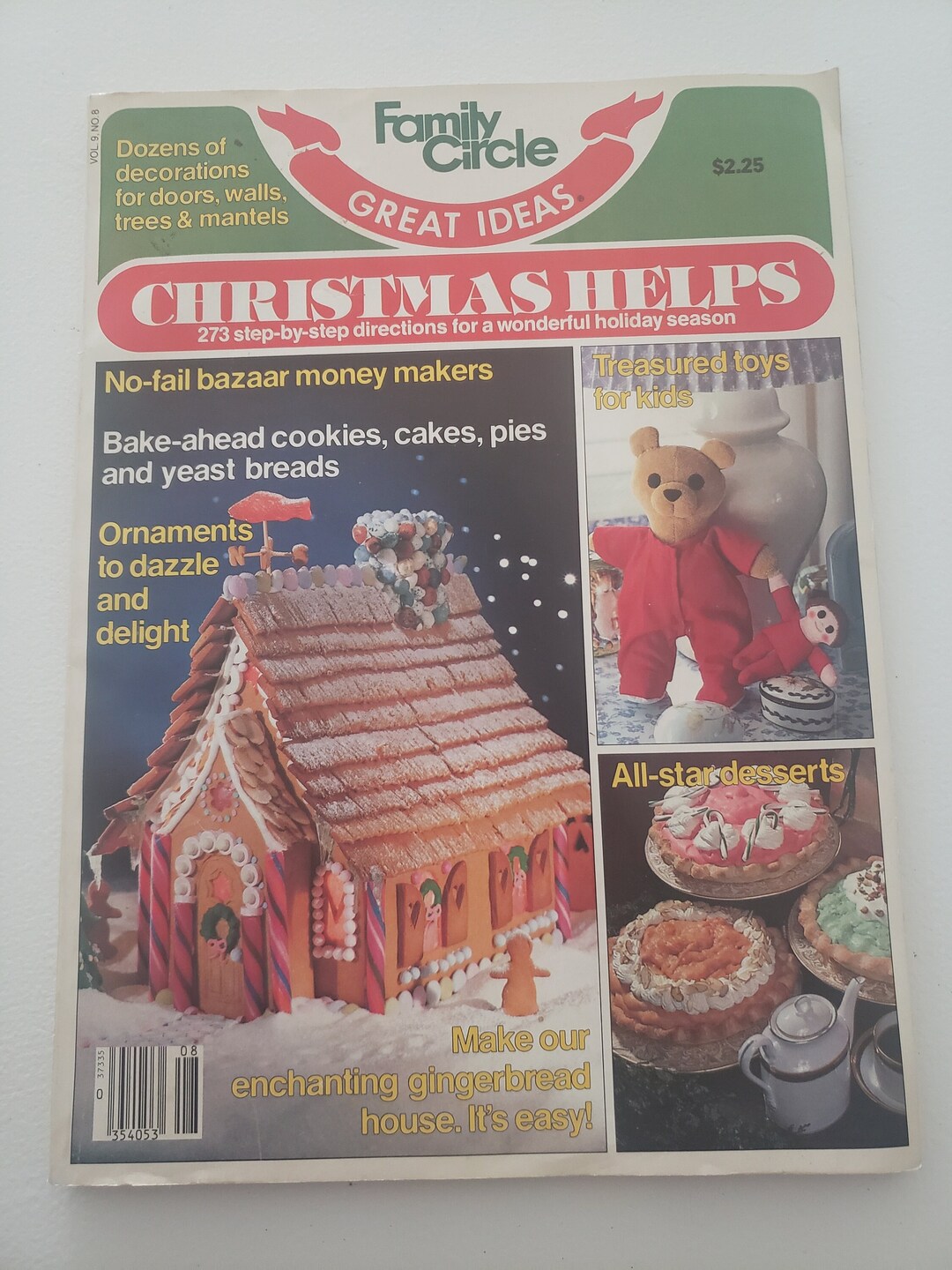 Vintage Family Circle October 1983 Magazine Subscription. Christmas ...