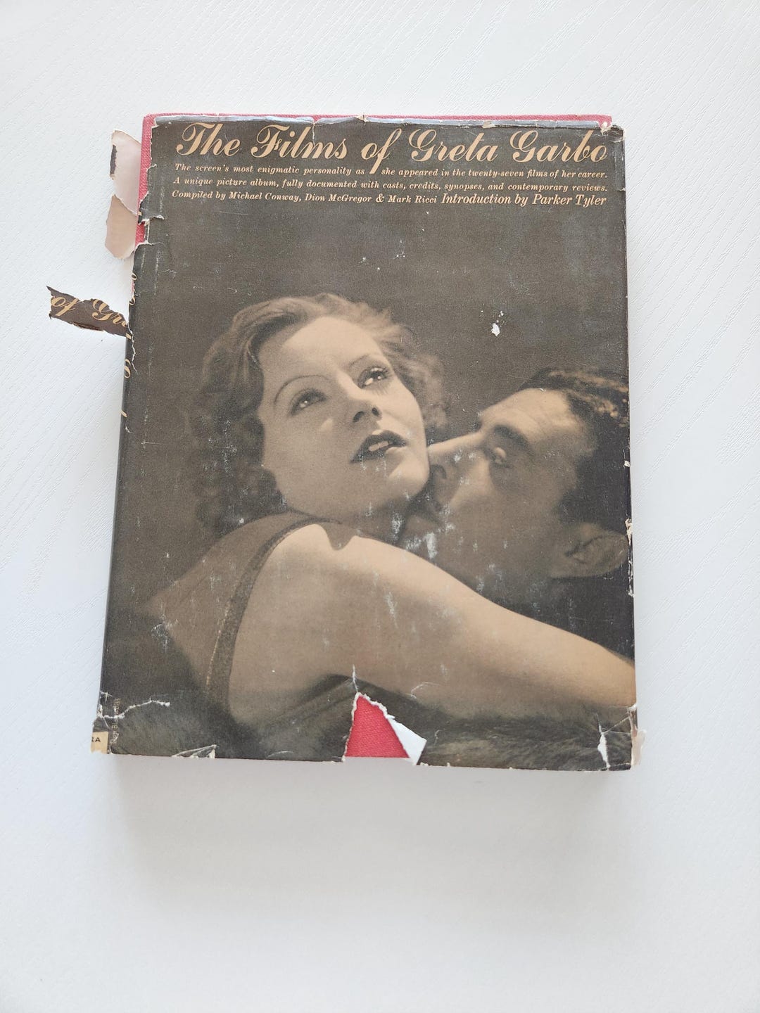 The Films OF Greta Garbo -- Vintage Cinema Pictorial Movie Hardcover ...