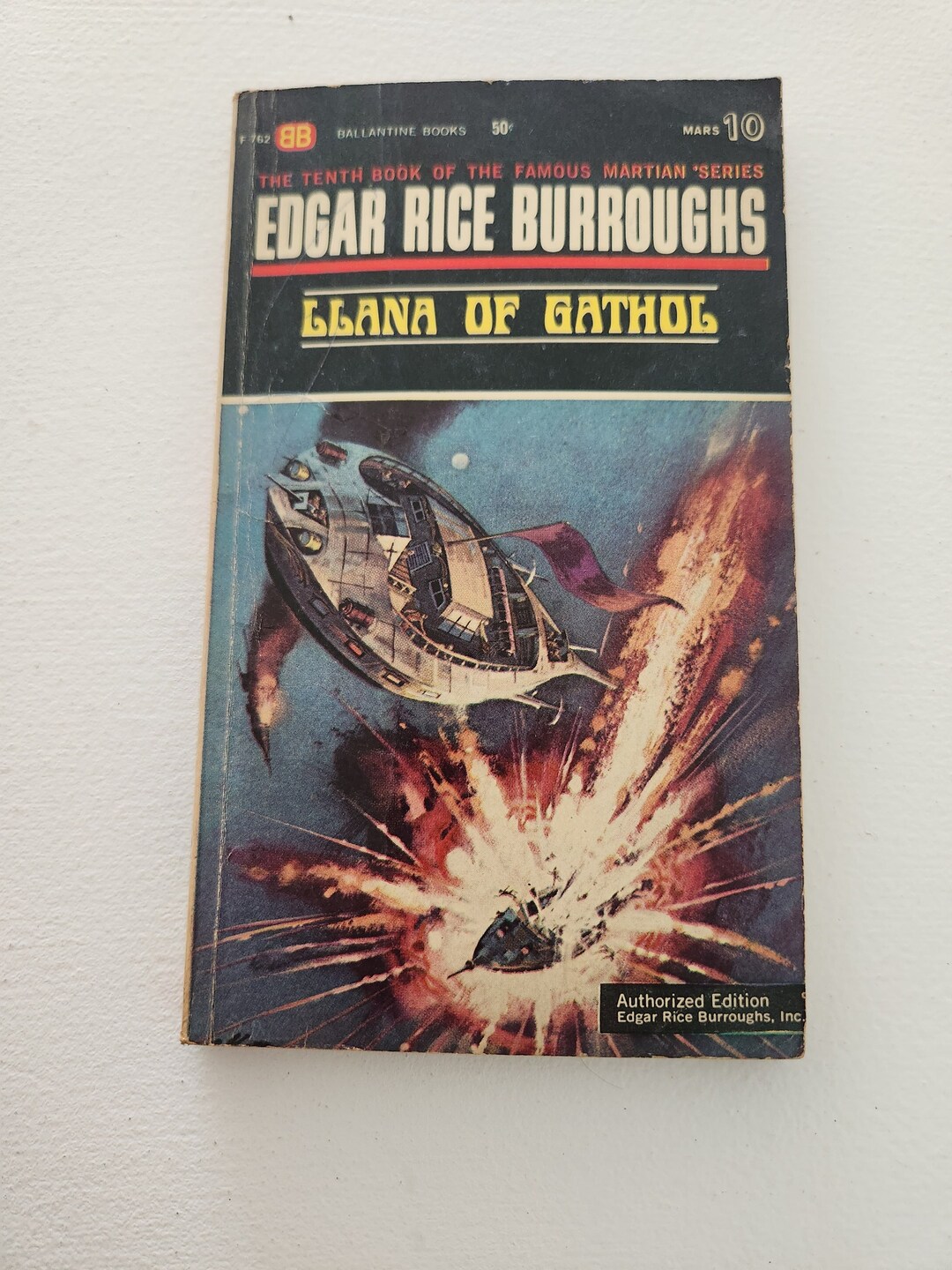 Llana of Gathol by Edgar Rice Burroughs { 1963 } Vintage Science ...