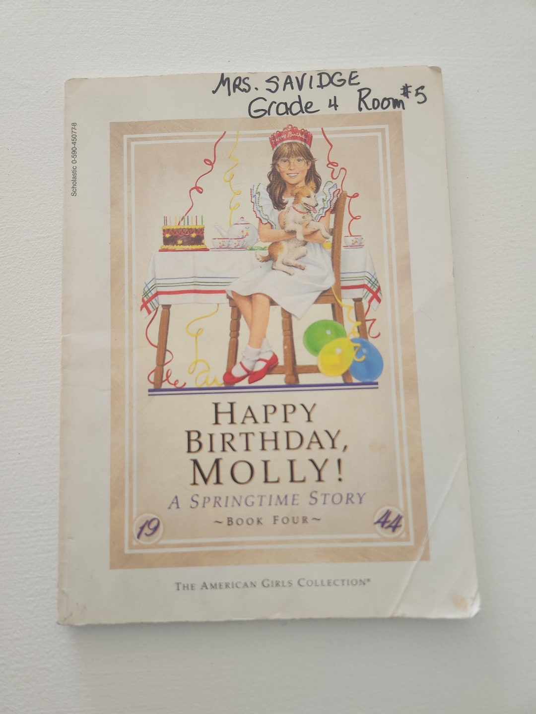 The American Girls Collection Happy Birthday Molly A Springtime Story ...