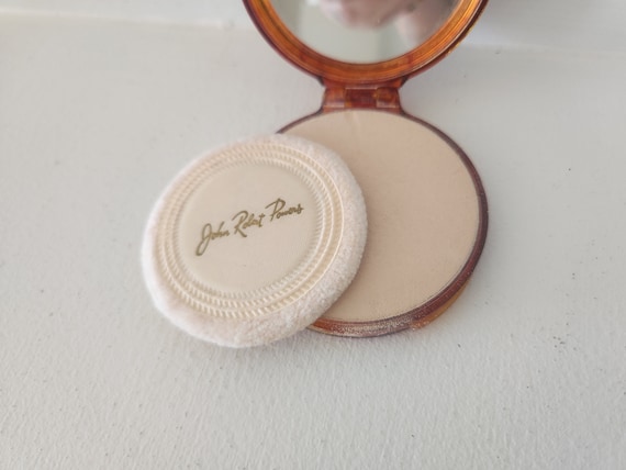 John Robert Powers Cosmetics Make-Up Compact -- Vinta… - Gem