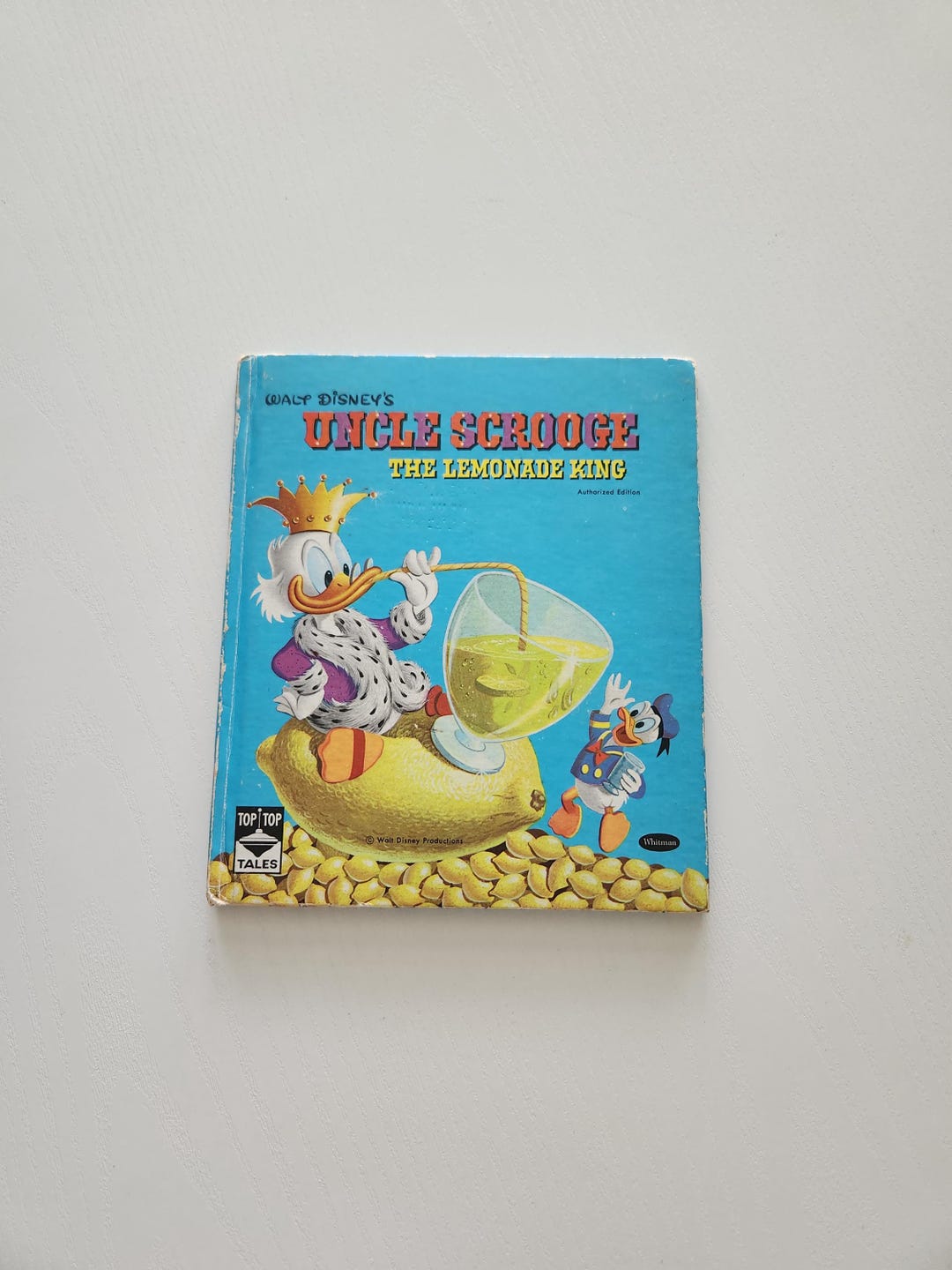 Walt Disney's Uncle Scrooge the Lemonade King { 1960 } Vintage Children ...