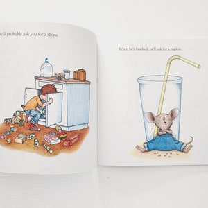 If You Give A Mouse A Cookie by Laura Joffe Numeroff 1985 - Etsy