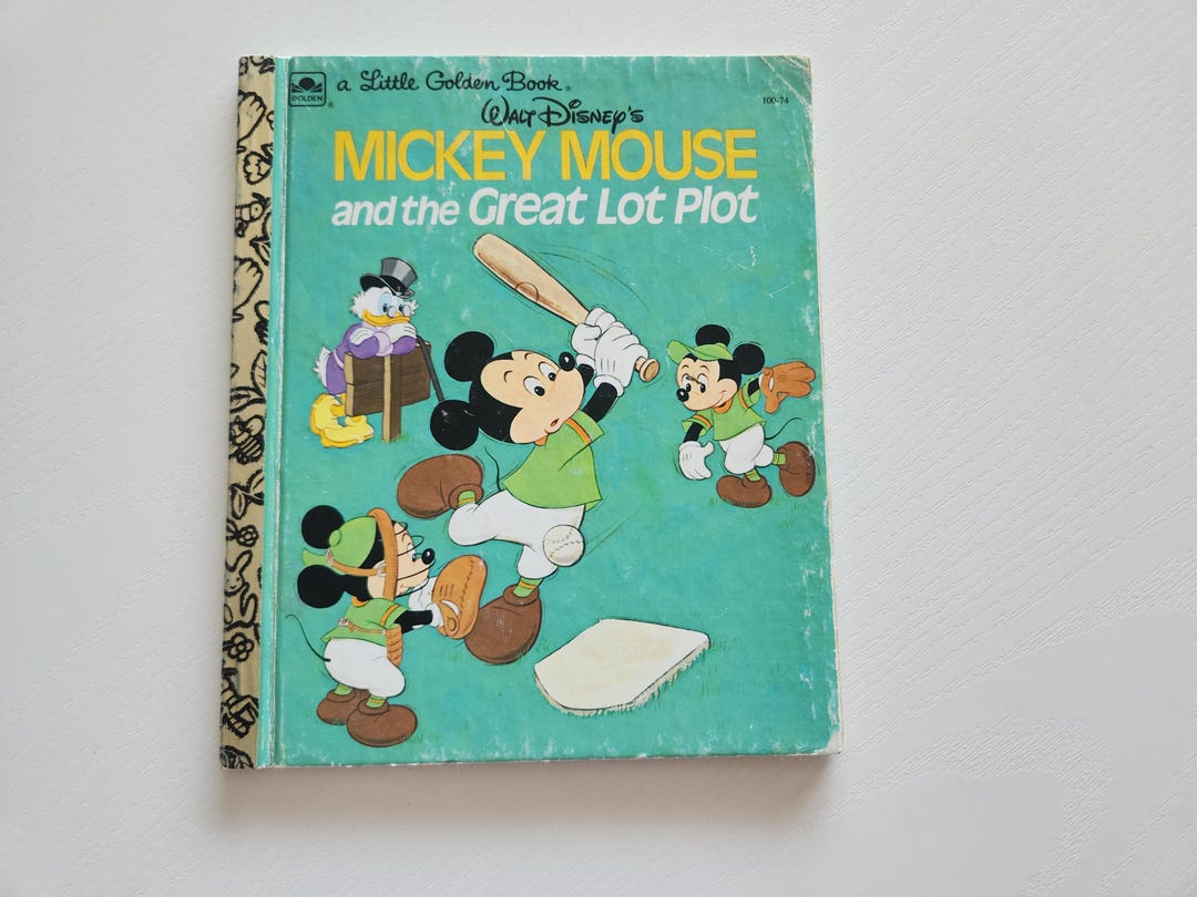 Walt Disney's Mickey Mouse and the Great Lot Plot -- 1991 Vintage ...
