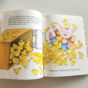 Lily Pig's Book of Colors by Amye Rosenberg -- 1990 Vintage Little ...