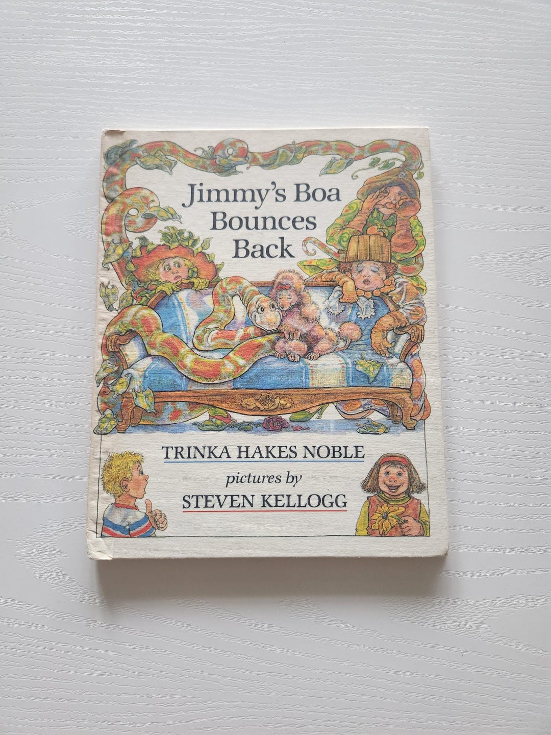 The Day Jimmy's Boa Ate the Wash by Trinka Hakes Noble { 1984 } Vintage ...