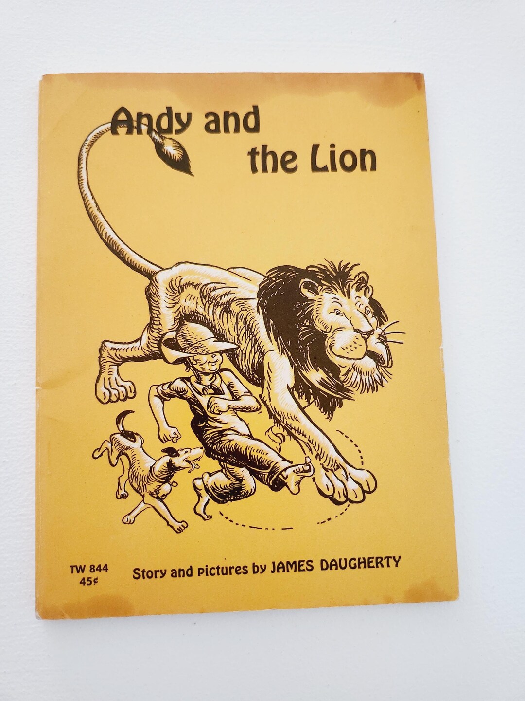 Andy and the Lion by James Daugherty -- 1970 Vintage Children's ...