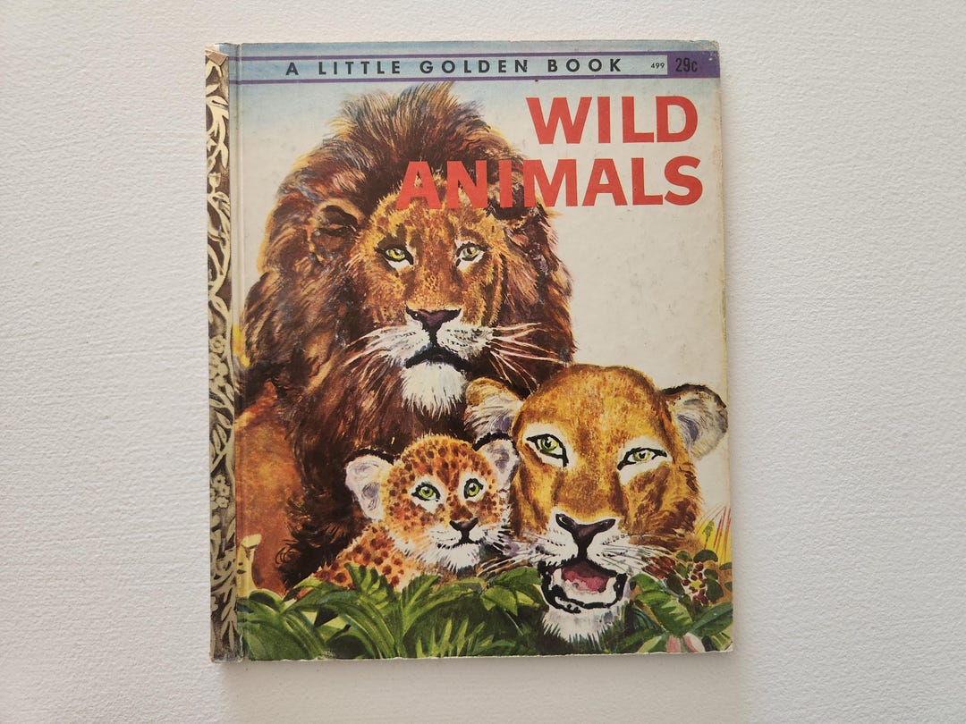 Wild Animals Pictures by Feodor Rojankovsky { B }-- 1960 Vintage ...