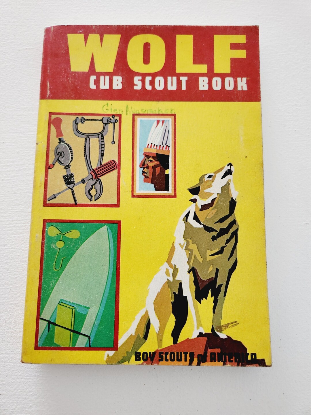 Wolf Cub Scout Book 1969 Vintage Boy Scouts of America Children's Book ...