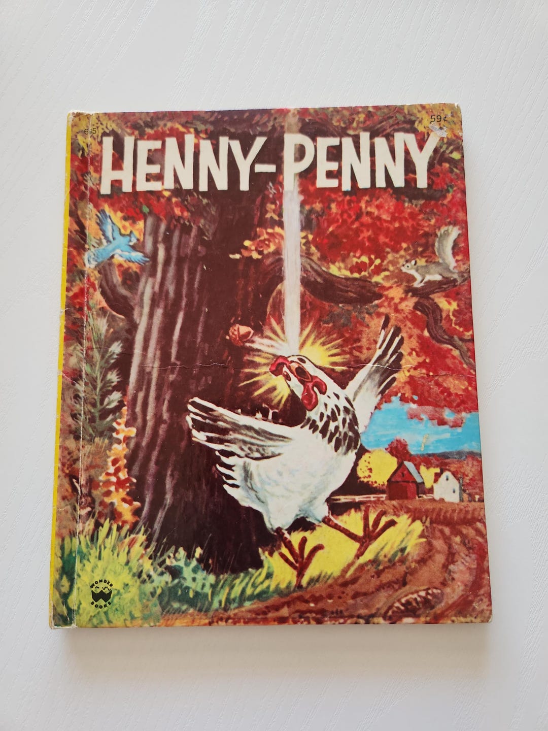Henny Penny by James Ponter -- 1976 Vintage Children's Wonder Book ...