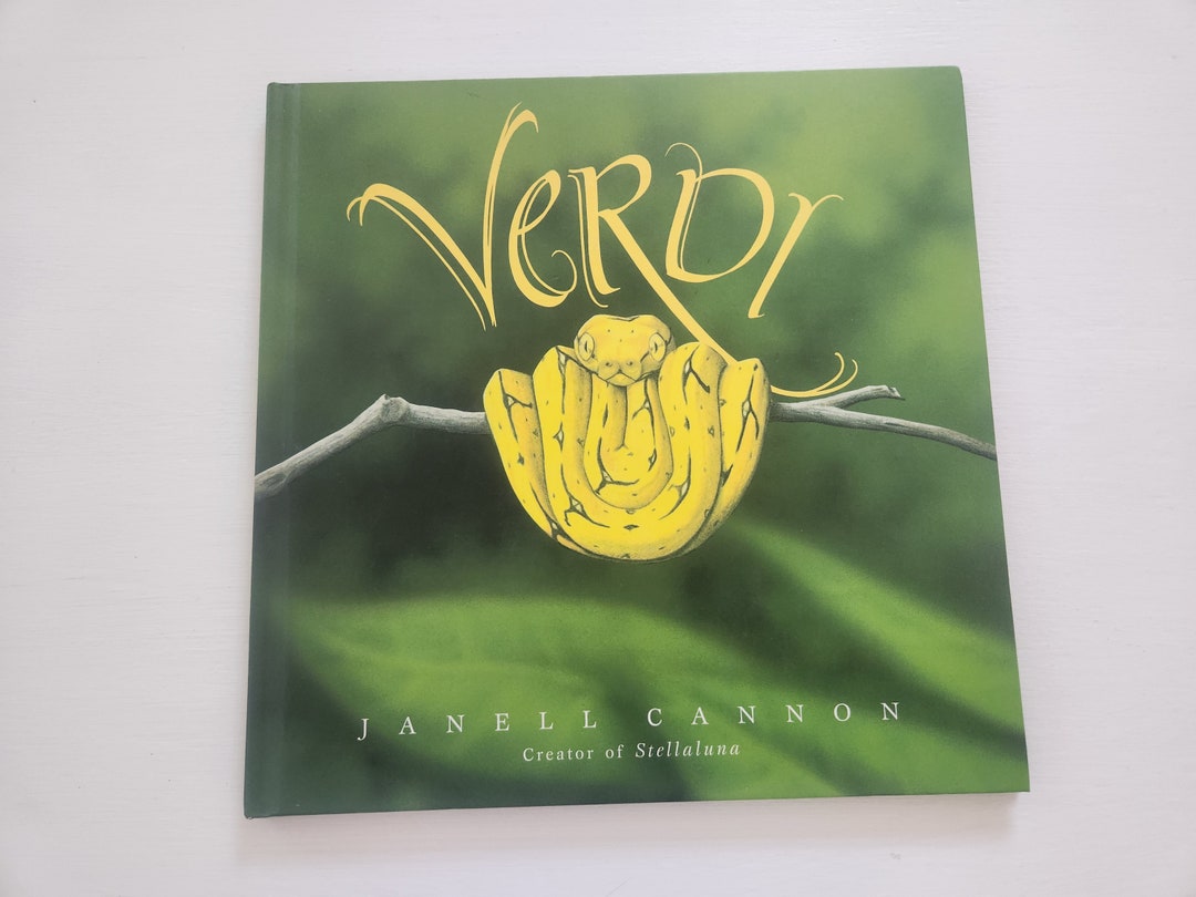 Verdi by Janell Cannon -- Vintage Children's Book -- Juvenile ...