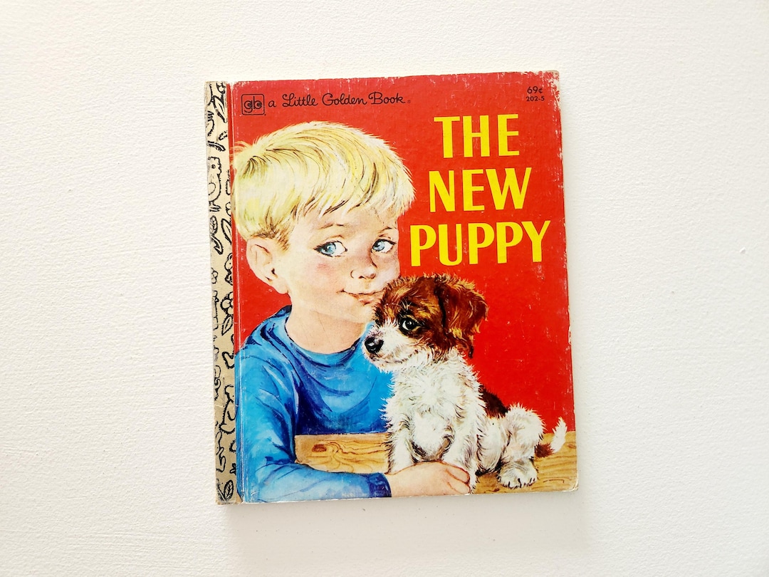 The New Puppy by Kathleen N. Daly -- 1979 Vintage Children's Little ...