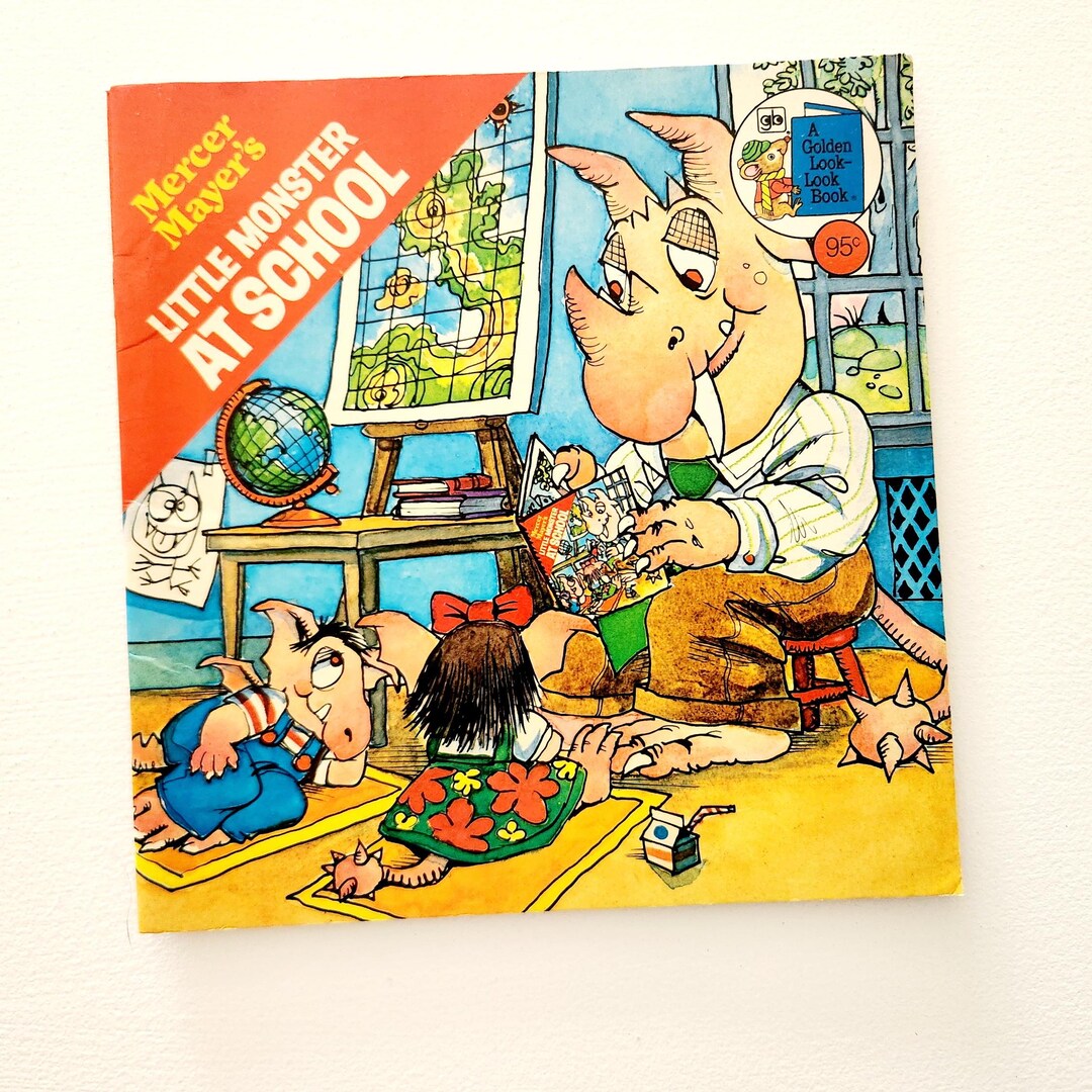 Little Monster at School by Mercer Mayer -- 1978 Vintage Children's ...