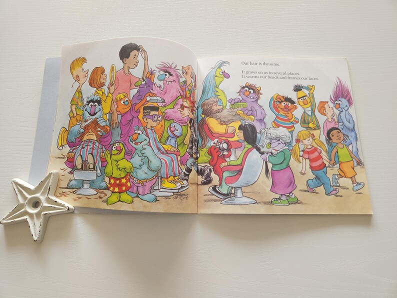 Vintage Sesame Street Book - We're Different, We're the Same (1992) - Etsy
