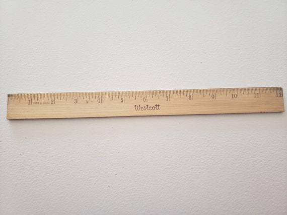 Wooden School Ruler