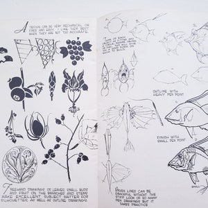 Vintage Drawing Books Drawing Simplified in Pen Pencil Brush Charcoal ...