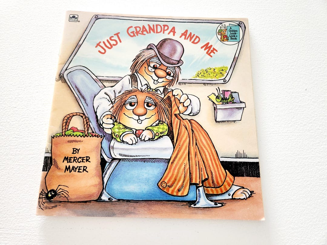 Just Grandpa and Me – 1985 Vintage Mercer Mayer Children's Book - Etsy