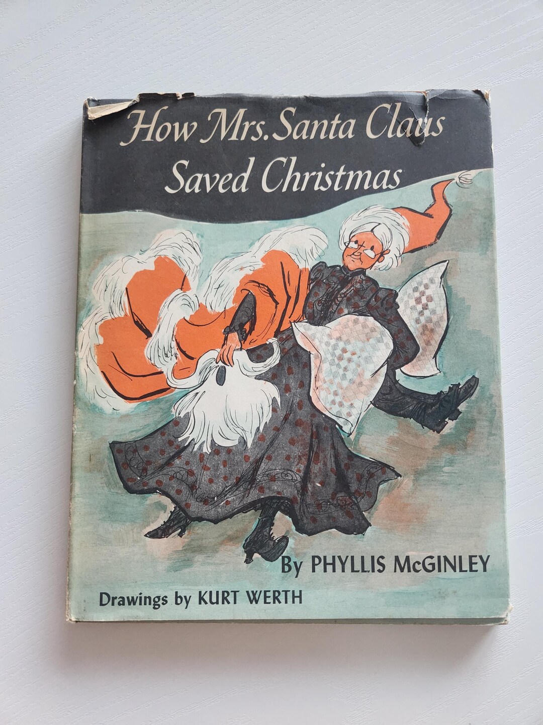 How Mrs Santa Claus Saved Christmas by Phyllis Mcginley -- 1963 Vintage ...