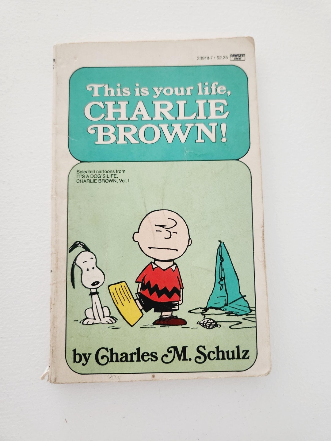 This is Your Life Charlie Brown by Charlies M. Schulz -- 1988 Vintage ...