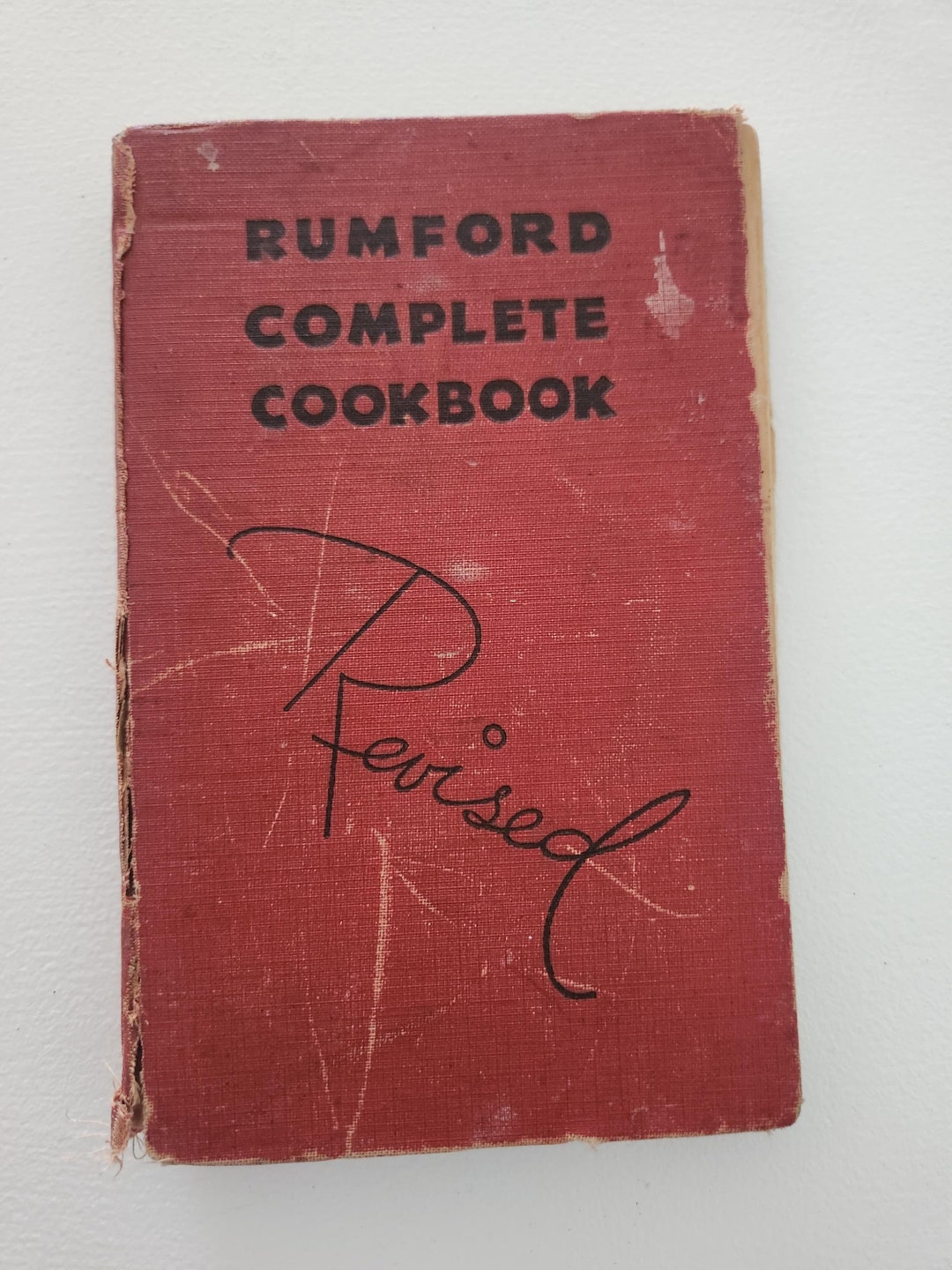 Antique Rumford Complete Cookbook by Lily Haxworth Wallace 1939 Antique ...