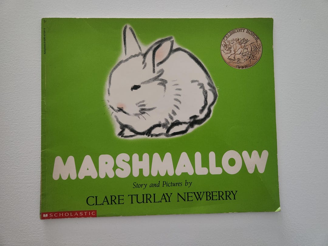 Marshmallow by Clare Turlay Newberry -- 1993 Vintage Scholastic ...