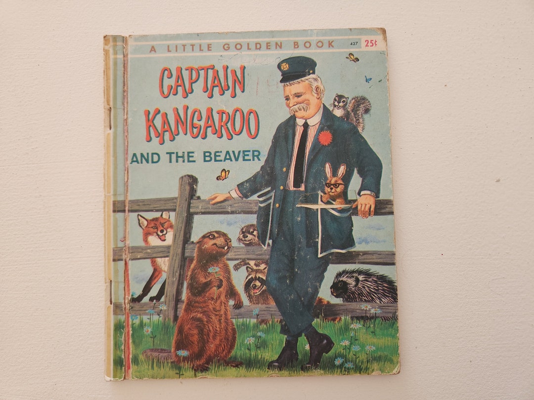 Captain Kangaroo and the Beaver by Carl Memling 1961 A Vintage Little ...