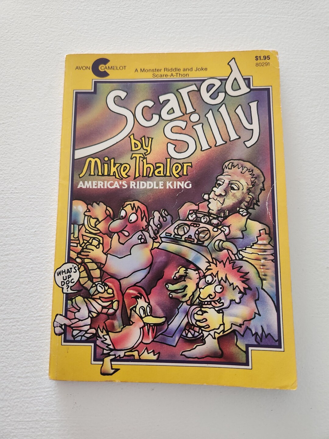 Scared Silly by Mike Thaler -- 1982 Vintage Children's Riddle and Joke ...