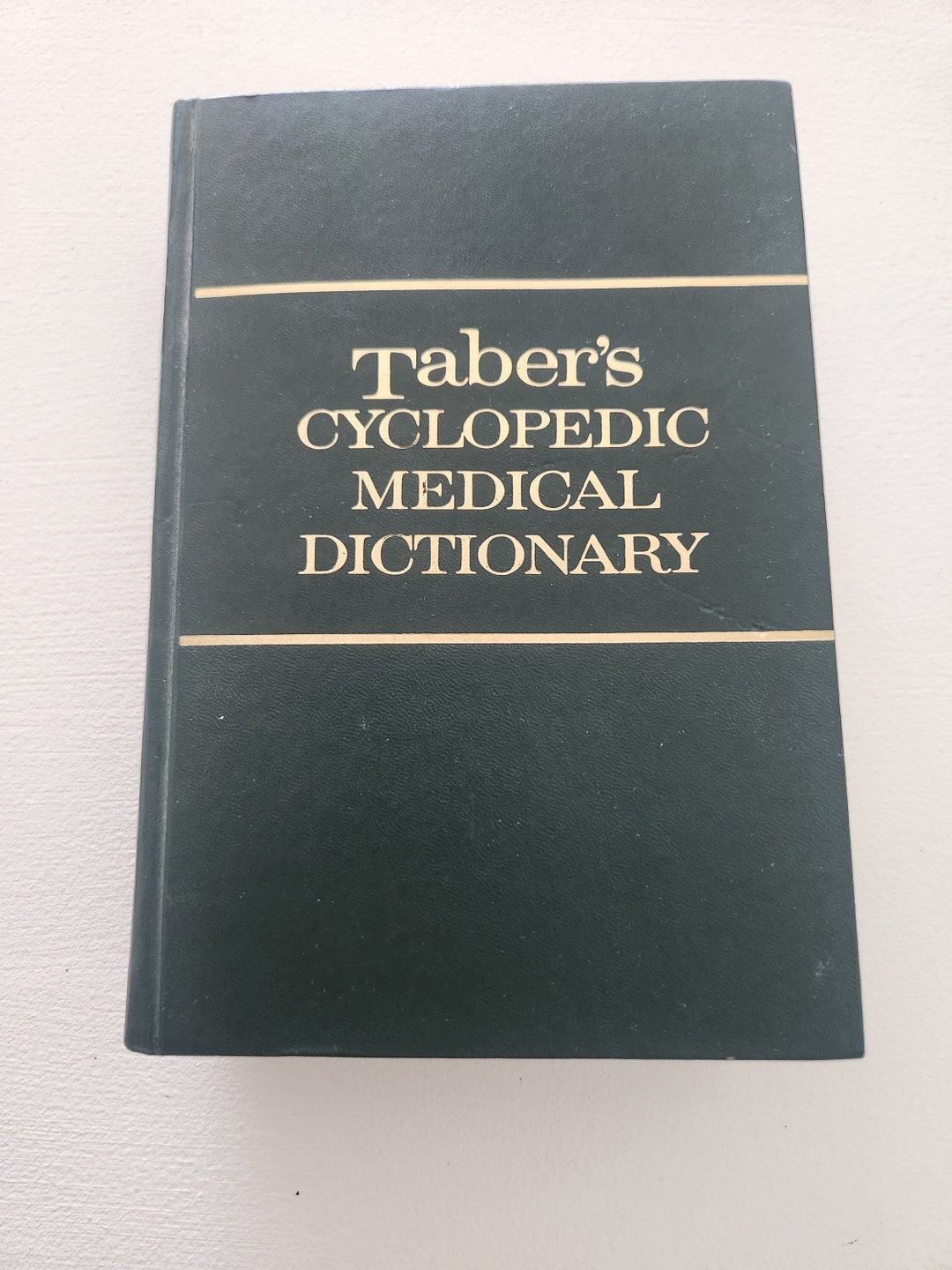 Taber's Cyclopedic Medical Dictionary -- 1981 Vintage Illustrated ...