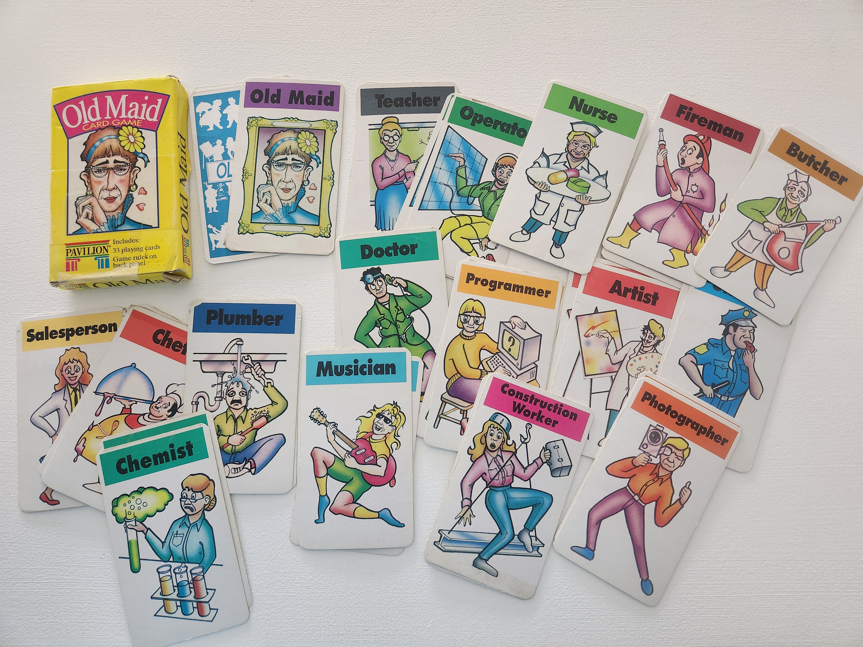 Original Old Maid Card Game