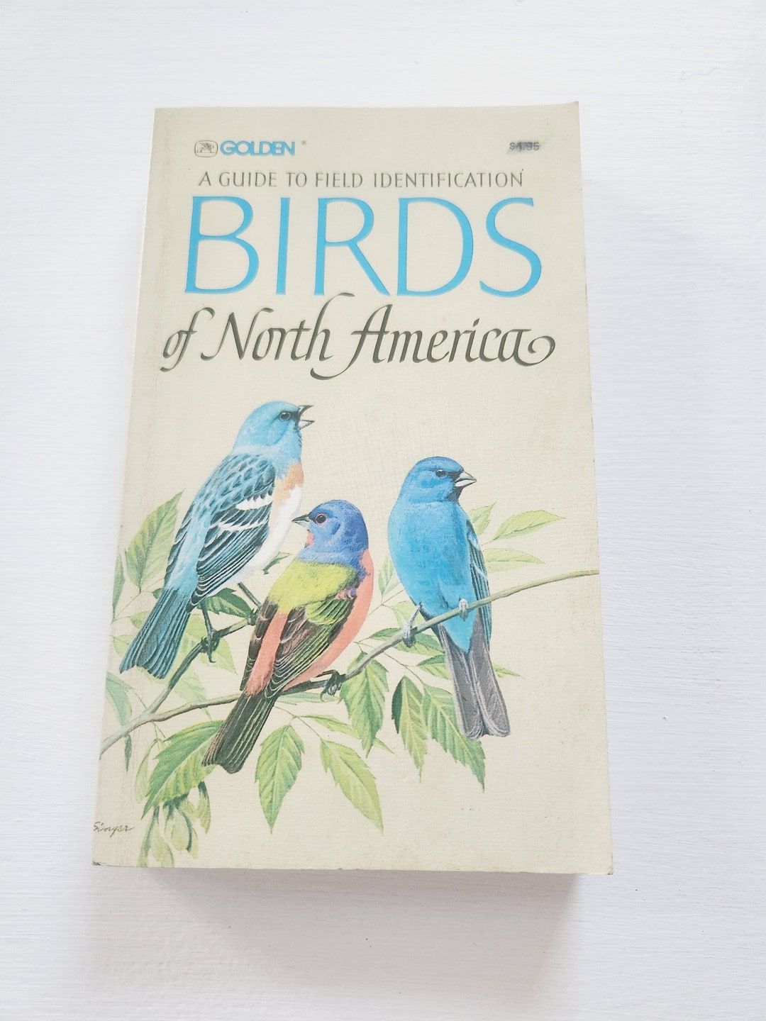 A Guide to Field Identification Birds of North America 1966 Vintage Golden Nature Field Guide ...