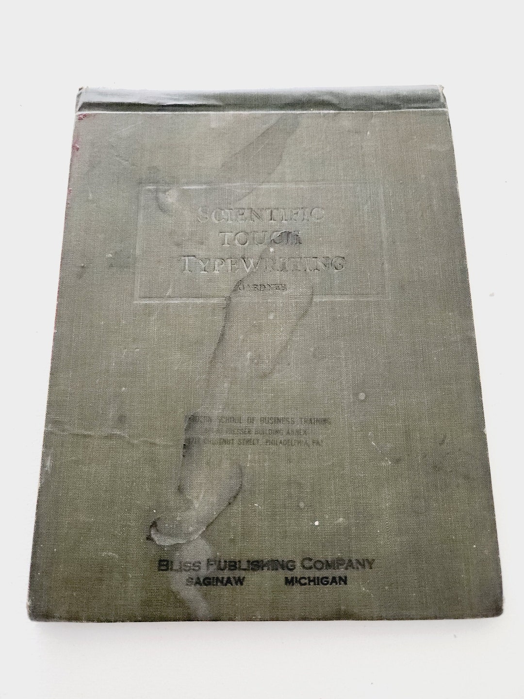 Antique Typewriter Books -- Scientific Touch Typewriting by E.E ...