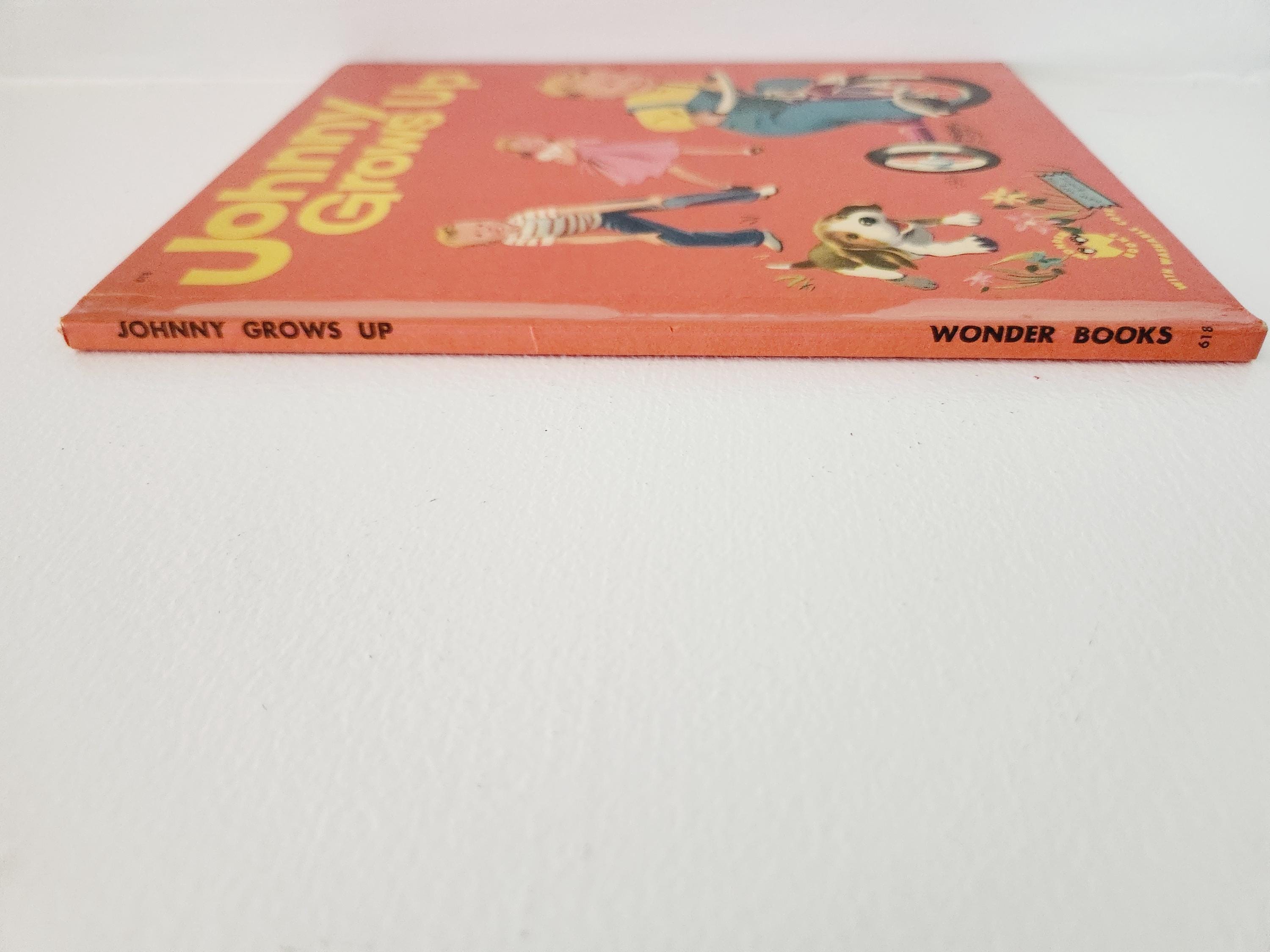 Vintage "johnny Grows Up" Book – 1954 Wonder Book, Illustrated - Etsy