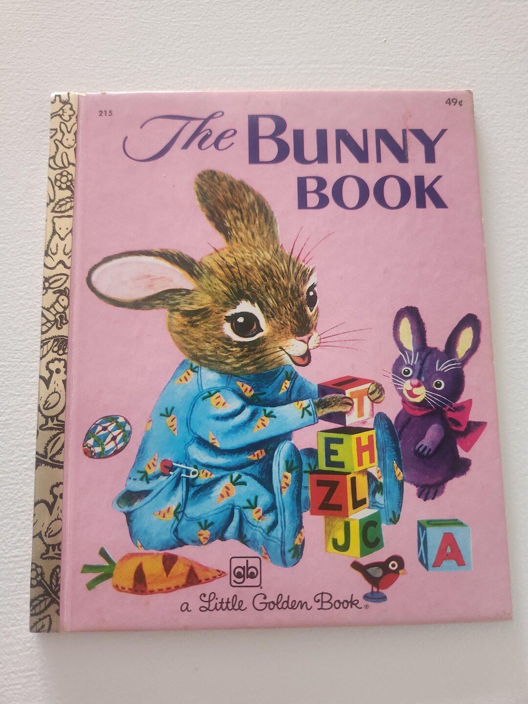 The Bunny Book by Patsy Scarry -- 1975 Vintage Children's Little Golden ...
