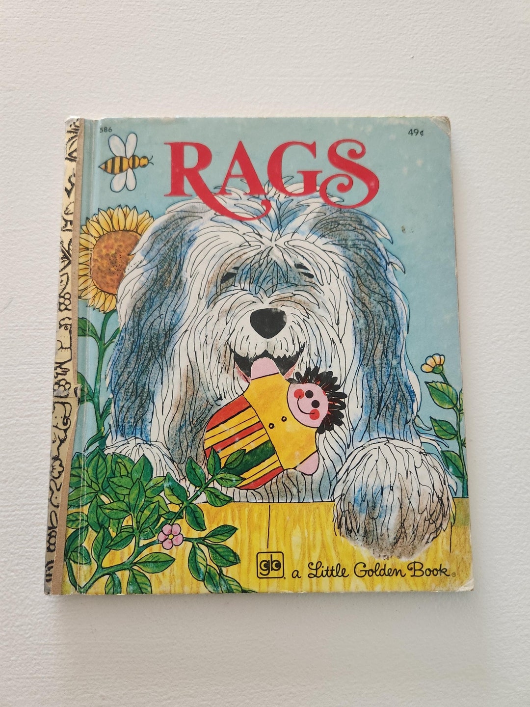 Rags by Patricia Scarry -- 1976 Vintage Children's Little Golden Book ...