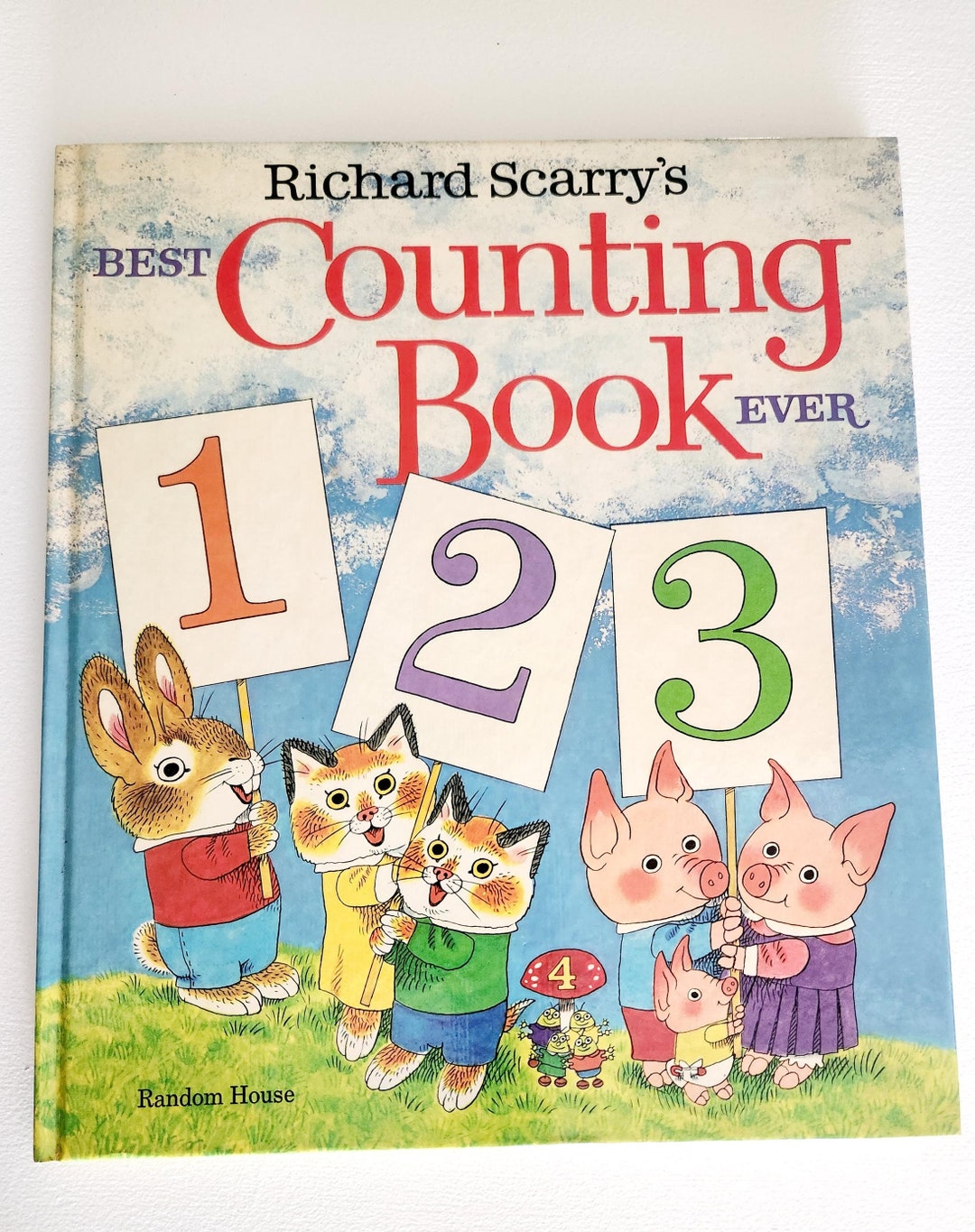 Richard Scarry's Best Counting Book Ever – 1975 Vintage Picture Book - Etsy