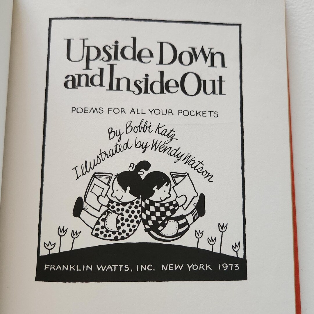 Upside Down and Inside Out Poems for All Your Pockets by Bobbi Katz ...