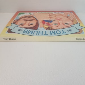 Tom Thumb Pop-up Board Landolls Story Book -- Vintage 3-D Moveable ...