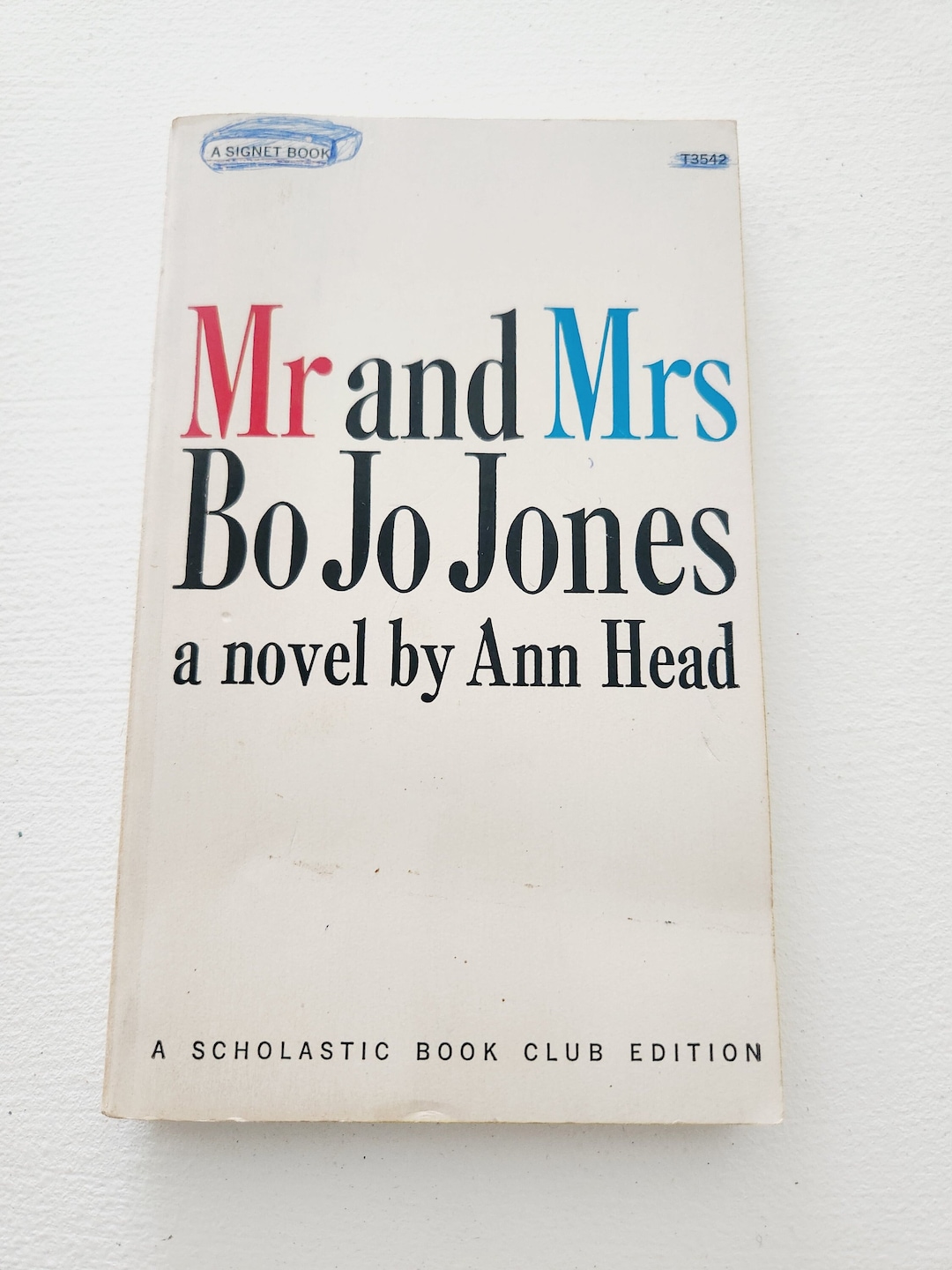 Mr and Mrs Bo Jo Jones by Ann Head Scholastic Book Club Vintage Young ...