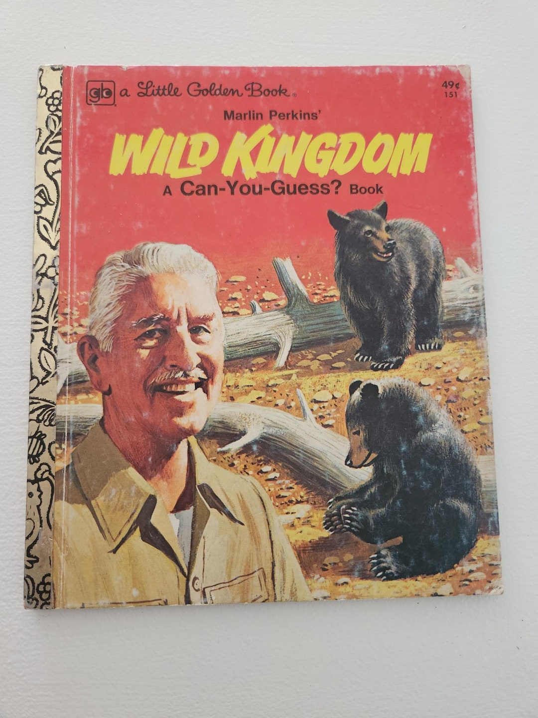 Marlin Perkins Wild Kingdom A Can You Guess Book by Esta Meier { 1976 ...
